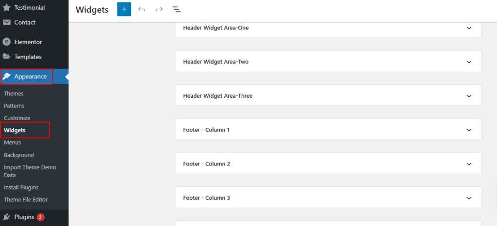 How to Add / Edit Content of – Footer / Copyright Section? – Documentation